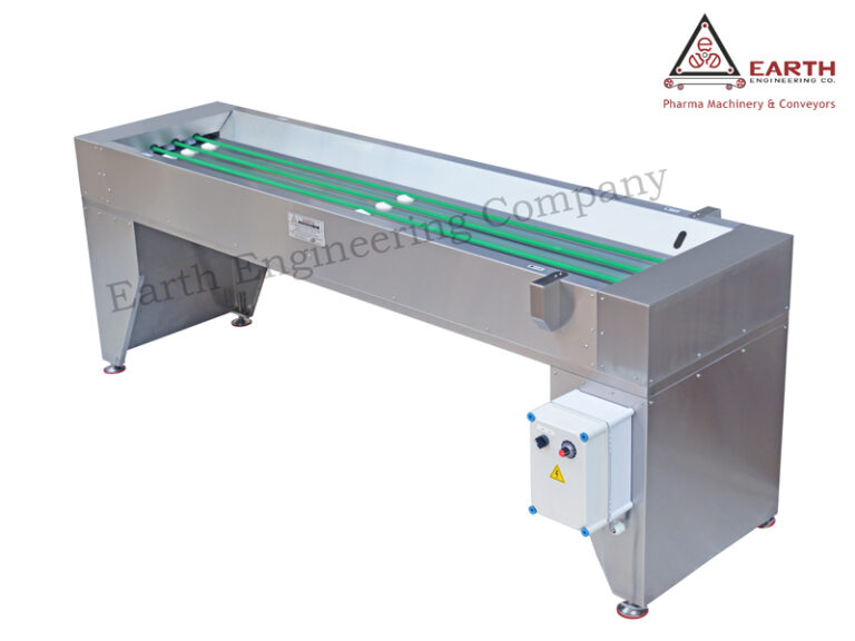 Food Plate Conveyor System With Sensor – Earth Conveying