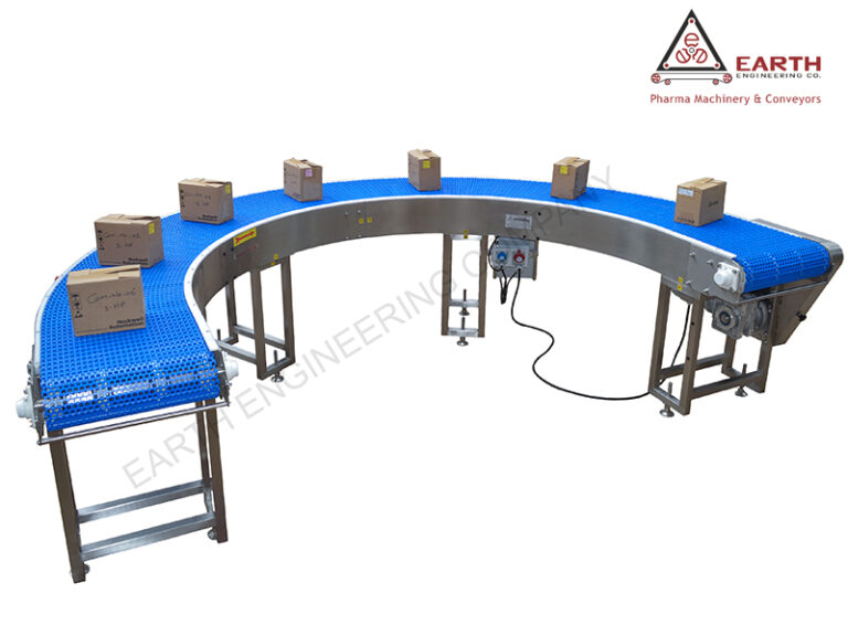 Curve Type Conveyor System – Earth Conveying